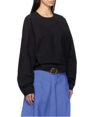 TOTEME Batwing Sleeve Blouse With Pleated Details
