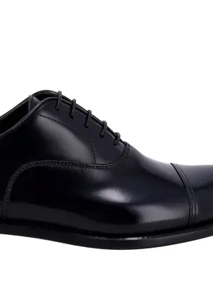 DOUCAL'S York Cap-toe Oxford - Black