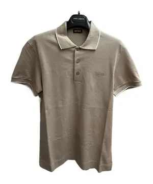 Zegna Logo-embroidered Polo Shirt - Gray