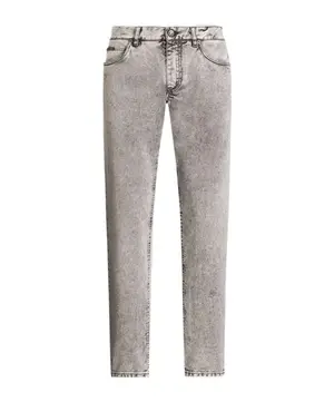 Dolce & Gabbana Acid Wash Regular-fit Jeans