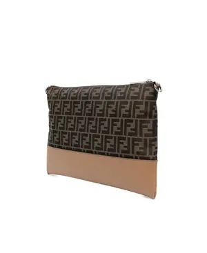 Fendi Ff Motif Medium Clutch Bag