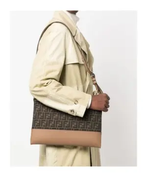 Fendi Ff Motif Medium Clutch Bag