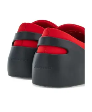 FERRAGAMO Round Toe Casual Shoes - Red