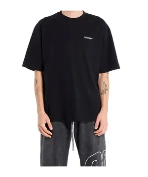 Off-White Logo Embroidered Crewneck T-shirt