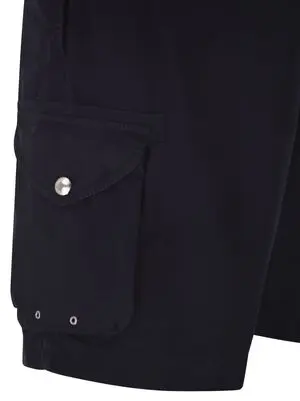 Brunello Cucinelli Drawstring Bermuda Shorts With Multiple Pockets - Black