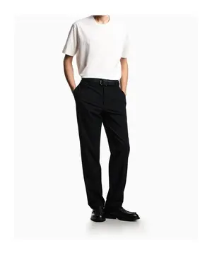Emporio Armani Short-sleeved Crewneck T-shirt - White