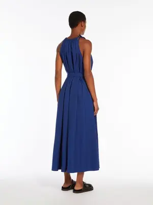 Max Mara Sleeveless Maxi Dress With Belt