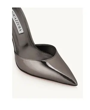 AQUAZZURA Comet Pointed-toe Pumps With Crystal Embellishment