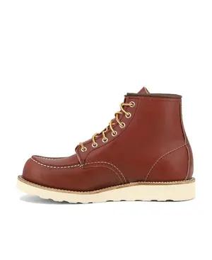 Red Wing Round Toe Lace-up Boots - Brown