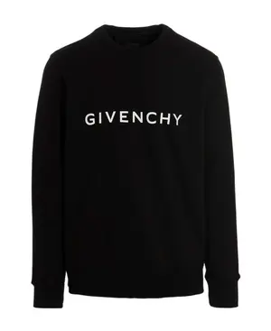 Givenchy Archetype Slim-fit Logo Sweatshirt - Black