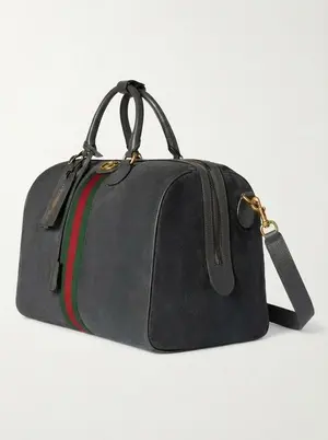 Gucci Savoy Medium Duffle Bag - Dark Gray