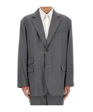 Helmut Lang Single-breasted Tailored Blazer