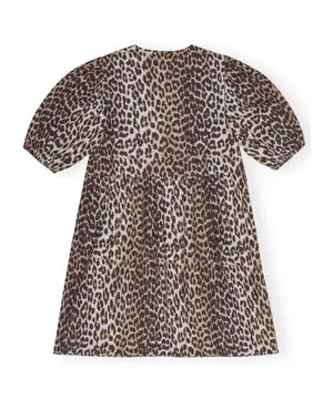 GANNI Print Mini Dress