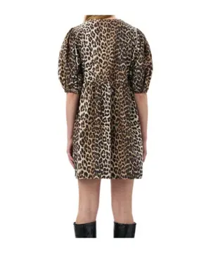 GANNI Print Mini Dress