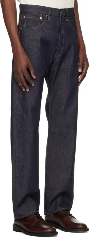 LEVI'S 1955 501 Original Fit Selvedge Jeans