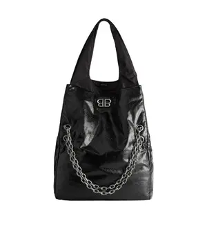 Balenciaga Monaco Large Chain Shoulder Bag