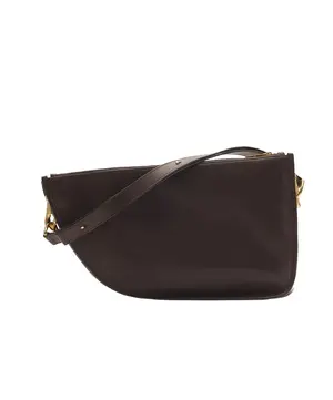 Burberry Shield Twin Shoulder Bag - Berry