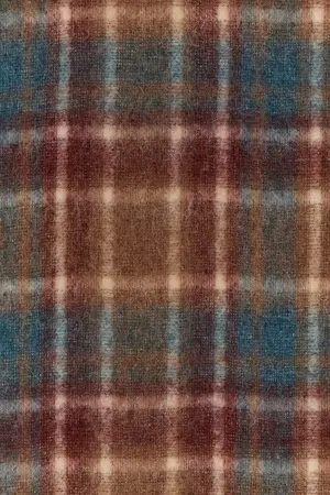 Drole De Monsieur Drôle De Checked Fringed Scarf