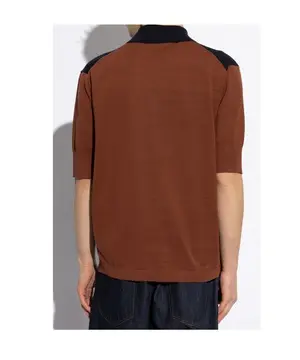Dries Van Noten Polo Shirt With Lapel Short Sleeve