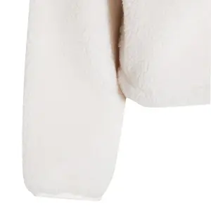 The North Face Logo Embroidered Zip Up Jacket - Whitedune