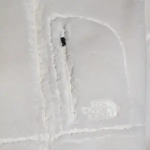 The North Face Logo Embroidered Zip Up Jacket - Whitedune