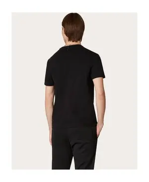 Valentino Garavani Cotton T-shirt With Vltn Tag