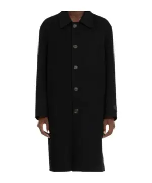 MAISON MARGIELA Long Coat - Black