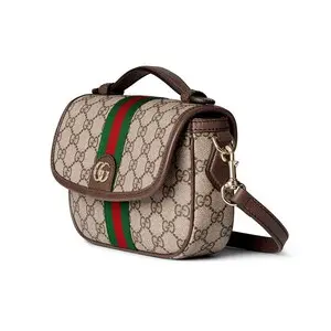 Gucci Ophidia Small Top Handle Bag - Nude