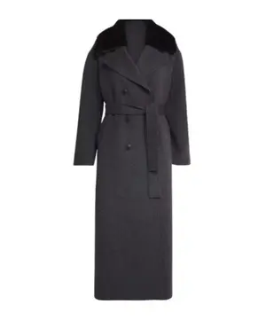 YVES SALOMON Collared Coat