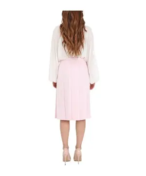 Max Mara Pleated Midi Skirt