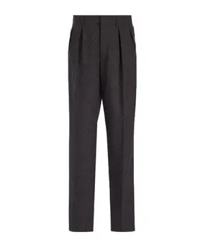 Dior Polka Dot Tapered Trousers