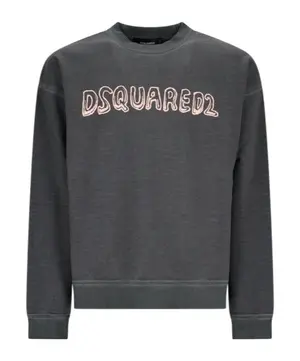Dsquared2 Crewneck Sweatshirt With Logo Print