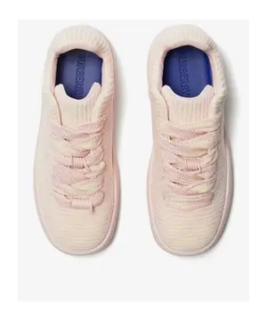 Burberry Checked Low-top Sneakers - Cameo