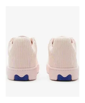 Burberry Checked Low-top Sneakers - Cameo