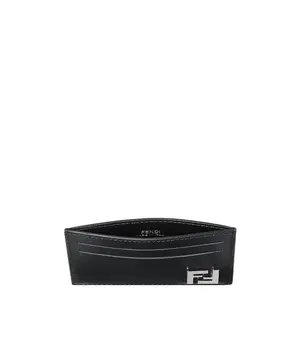Fendi Ff Squared Slim Card Holder