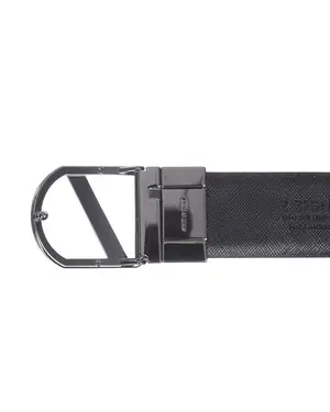 Zegna Logo Buckle Belt
