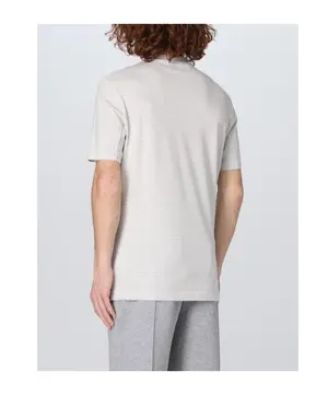 Brunello Cucinelli Cotton-linen Striped T-shirt