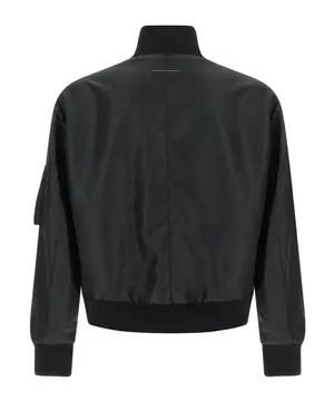 MAISON MARGIELA Bomber Jacket With Ribbed Details