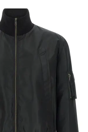 MAISON MARGIELA Bomber Jacket With Ribbed Details