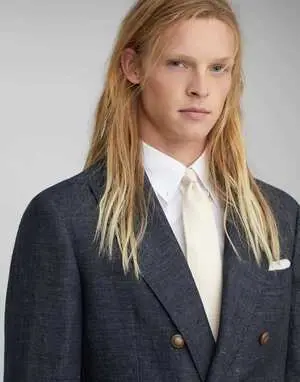 Brunello Cucinelli Patterned Jacquard Neck Tie