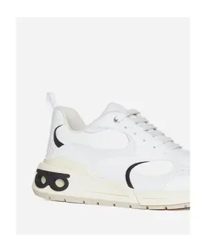 FERRAGAMO Gancini Logo Sneakers - White