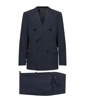 Giorgio Armani Double-breasted Suit - Black