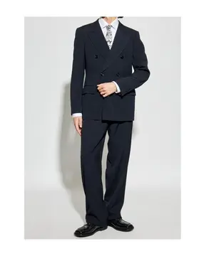 Giorgio Armani Double-breasted Suit - Black