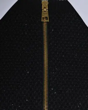 Elisabetta Franchi Embellished Zip-up Jumpsuit