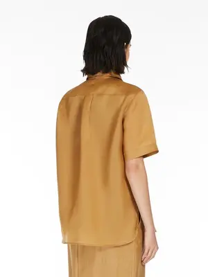 Max Mara Silk Organza Shirt