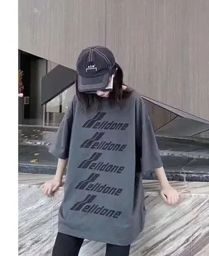 We11Done Logo-print Crew Neck T-shirt