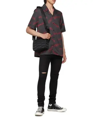 Ksubi Ace Slice Skinny Jeans With Knee Slits