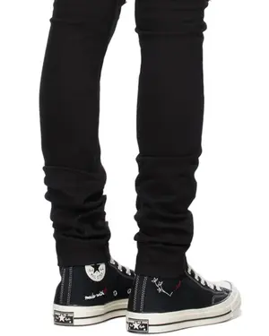 Ksubi Ace Slice Skinny Jeans With Knee Slits