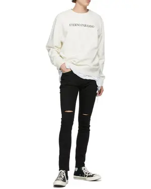 Ksubi Ace Slice Skinny Jeans With Knee Slits