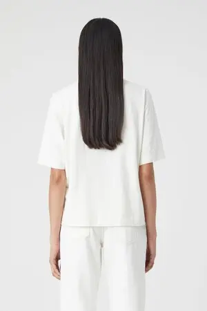 Closed Short-sleeve Cotton T-shirt - White
